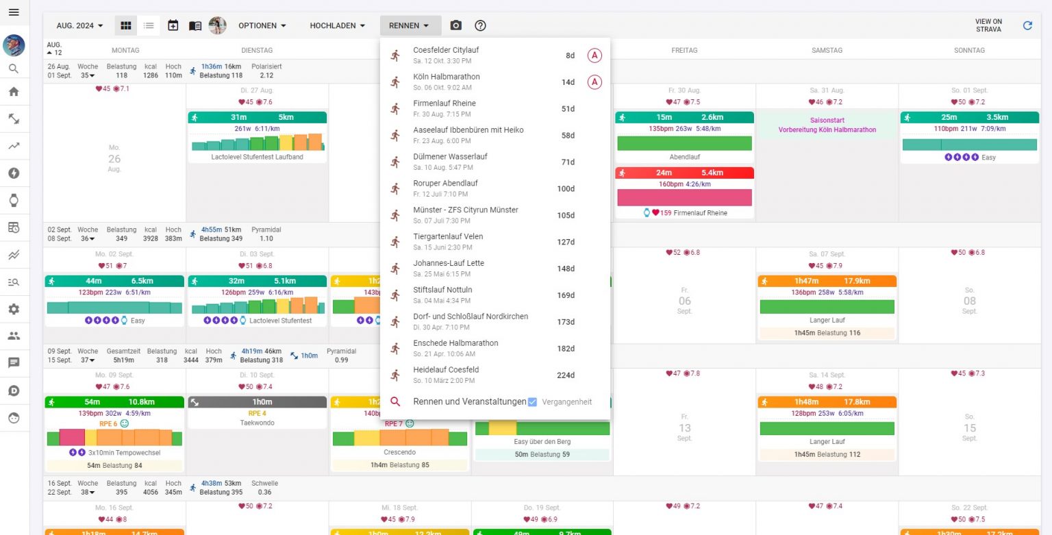 Intervals.icu – Powerful analysis and training planning | Harlerunner